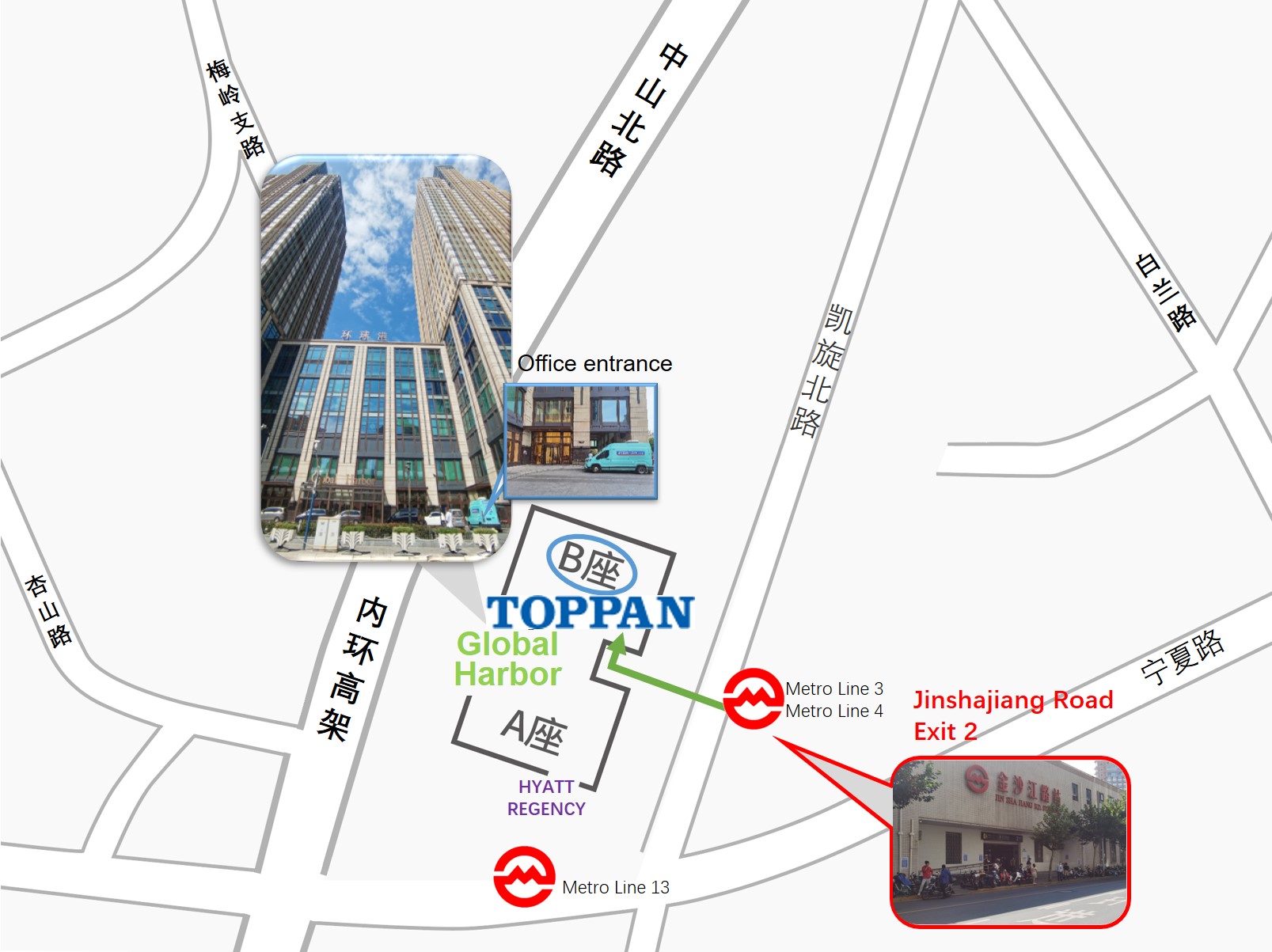 Access Map_ABOUT US_TOPPAN (SHANGHAI) MANAGEMENT CO.,LTD.